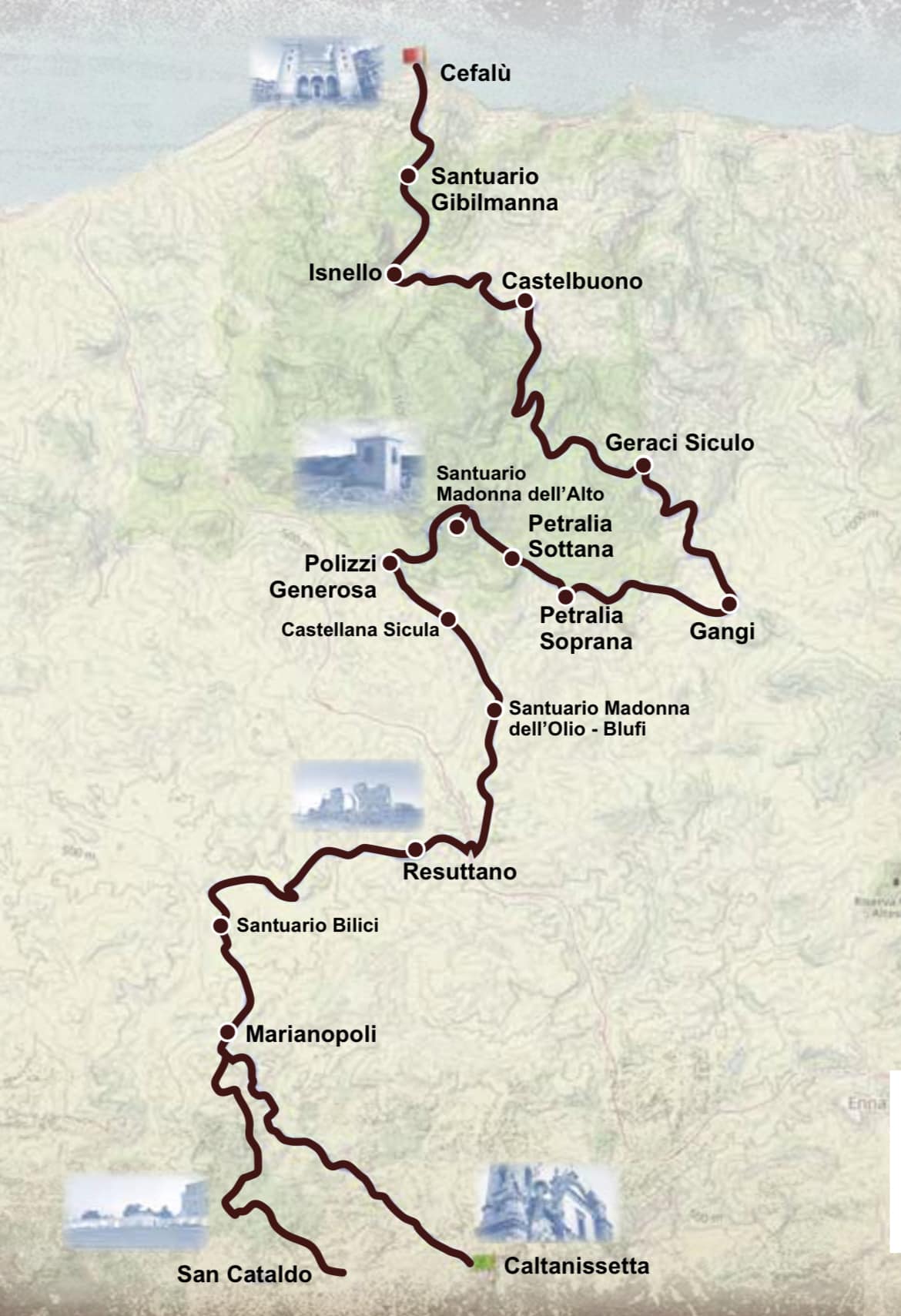 Le Tappe – La Via dei Frati